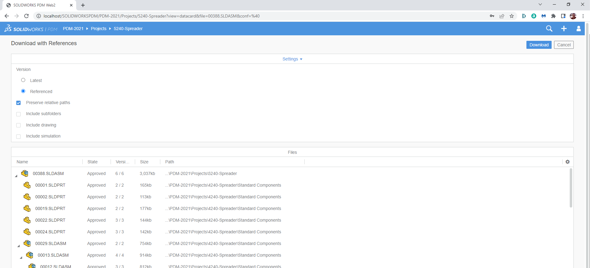 Discovering SOLIDWORKS PDM Web2.0
